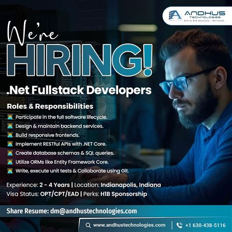 Andhus Technologies On Linkedin Dotnetdeveloper Dotnetengineer