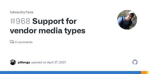 Support For Vendor Media Types Issue 968 Lukeautry Tsoa GitHub