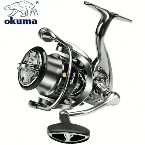 Okuma Metallspulengriff Salzwasser Süßwasser Angelrolle Geeignet Für