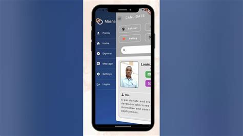 Flutter Hidden Drawer Ui Youtube