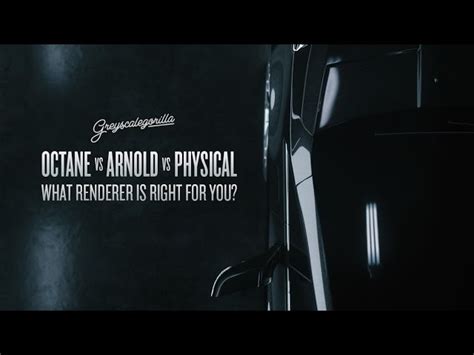 Octane Vs Arnold Render C D Michaelpolre