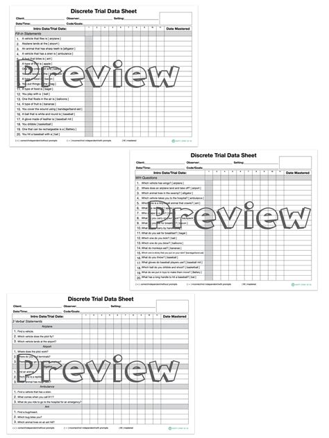Bundle Tact Lr And Lrffc Aba Behavior Resources Picture Cards And Target Question Lists Aba