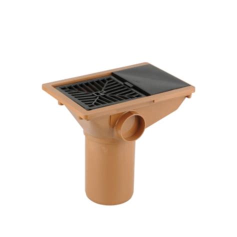 Wavin Osma Plain Ended Vertical Inlet Hopper 110mm
