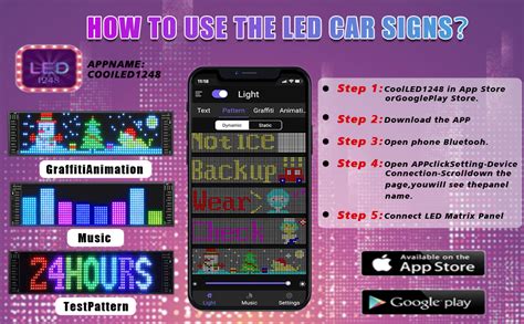 Amazon Com LED Sign Huge Bright Advertising Programmable Scrolling Flexible USB V LED