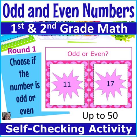 Even And Odd Numbers Odd And Even Sorting Game By Simply Taught 4u