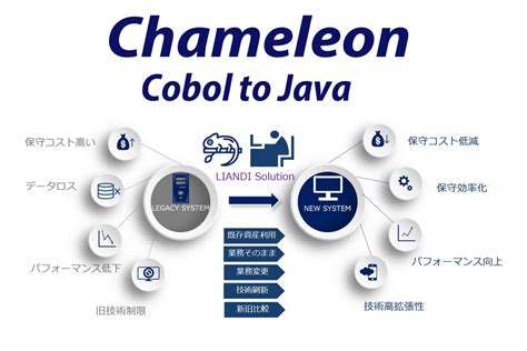 Cobol→javaのマイグレーションツール「カメレオン」 株式会社リーディングソフト