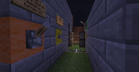 Secret Door With Code Minecraft Map