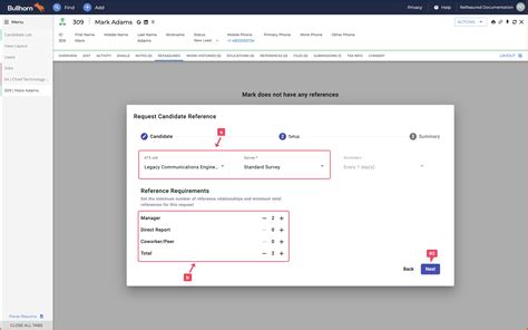 Requesting Your First Reference In Bullhorn Refassured