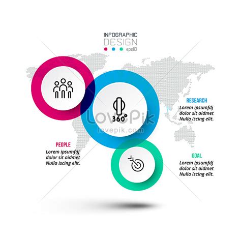비즈니스 또는 마케팅 인포그래픽 일러스트 무료 다운로드 Lovepik