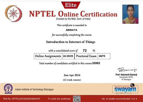 Abinaya B On Linkedin Nptel Continuouslearning