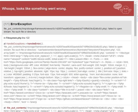 php runtime error with a deployed sample laravel app · issue 210