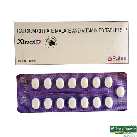 Buy Xtracal Hd 15 Tablets Online At Best Prices Wellness Forever