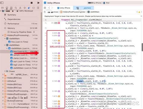 GPU性能渲染分析中的扛把子Xcode 初体验 知乎