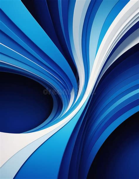 Abstract Blue Swirl Design Stock Illustration Illustration Of Wallpaper 313531175