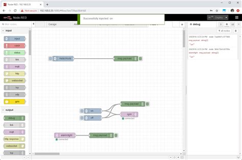 Engine Monitor Starting Node Red