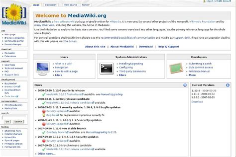 mediawiki wiki engine de software libre download scientific diagram