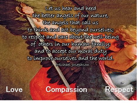 Love Compassion Respect What Will Matter