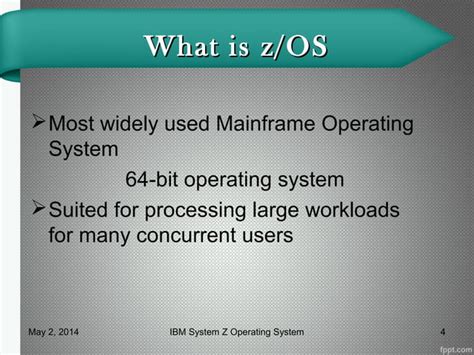 System Z Operating System Ppt Operating Systems Computer Software And Applications