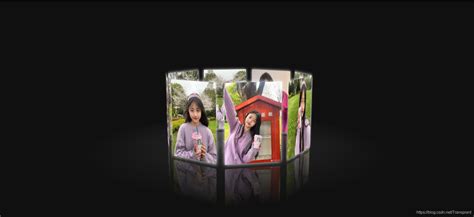 教你做一个送别人女友的网页相册（一）（html css js实现） html css 给女朋友 照片球 csdn博客