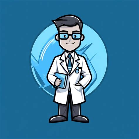 Premium Ai Image Epidemiologist Mascot For A Company Logo Generative Ai