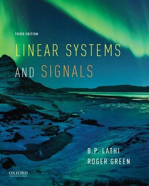 Linear Systems And Signals 3rd Edition By B P Lathi Uxbookstore