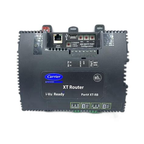 Carrier I Vu® Xt Router Xt Rb Value Controls