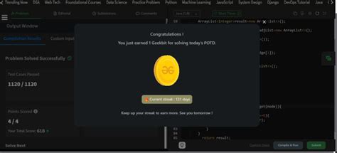 gfg160days gfg160days dsa womenintech codingchallenge geekstreak2024 himanshi tripathi