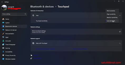 Cara Menyesuaikan Sensitivitas Touchpad Laptop Windows 10 11 Satutitiknol Situs Seputar