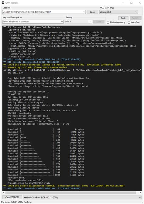 Flashing Firmware Keebio Documentation