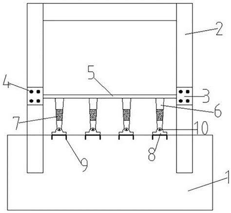 一种加装电梯基础与井道加强加固装置的制作方法 一种加装电梯基础与井道加强加固装置的制作方法