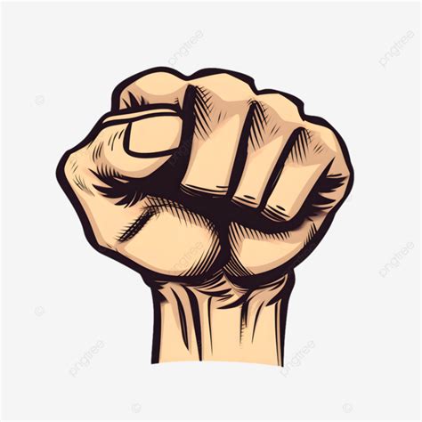 버클 없이 주먹을 쥐고 있는 만화 주먹 파란색과 흰색 패턴 삽화 Png 일러스트 및 이미지 에 대한 무료 다운로드 Pngtree