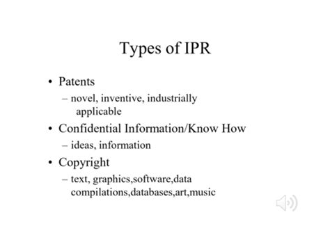 Lecture 11 Ipr Flashcards Quizlet