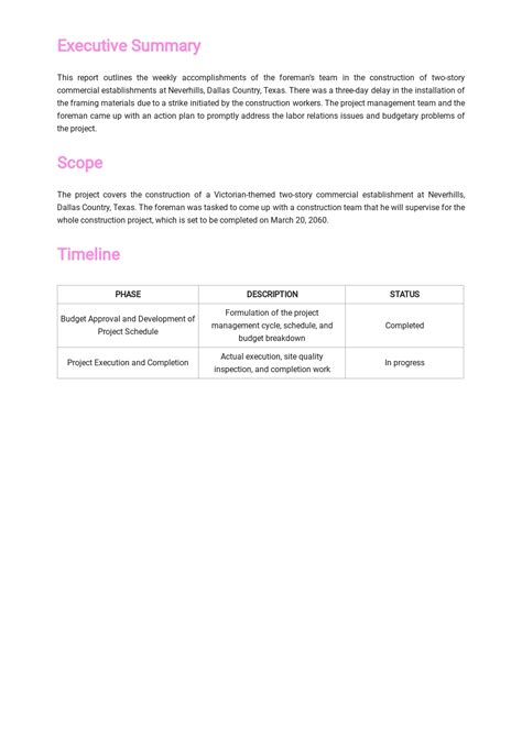 Construction Foreman Certificate