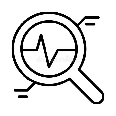 Data Analysis Line Icon Stock Vector Illustration Of Share 271091075