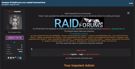 RaidForums New Leak