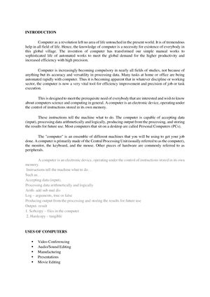 Chapter AIS CHAPTER MICROSOFT EXCEL Excel Is A Spreadsheet Program That