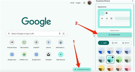 Google Chrome How To Change Your Browser S Background
