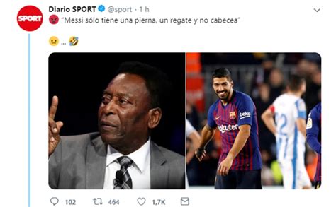 Un Diario Español Se Burló De Pelé Tras Otro Gran Gol De Lionel Messi