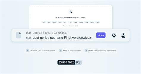 Transform File Organization With Ai Powered Renaming Renamerai