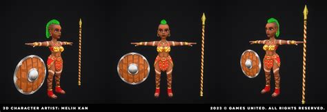 Casual Mobile Game Character Cgtrader