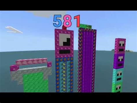 Counting Minecraft Numberblocks YouTube