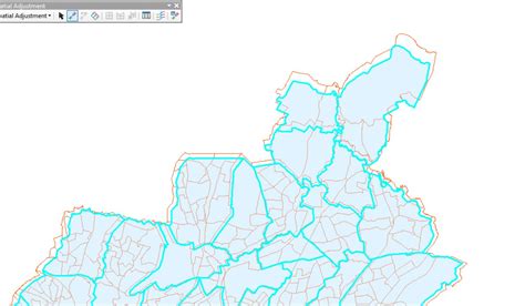 Arcgis Desktop Spatial Adjustment Of Shapefile Not Possible Geographic Information Systems
