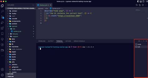 Installing Cypress And Writing Your First Test Cypress Testing Tools