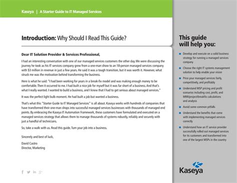 Kaseya Msp Starterguide Pdf