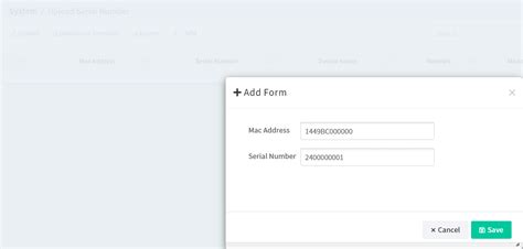How To Upload Cpes Serial Number And Access Control By The Mac Address Draytek