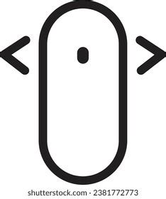 Scrolling Mouse Icon Computer Mouse Icon Stock Vector Royalty Free Shutterstock