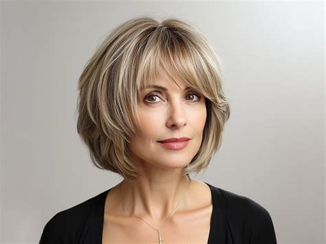 47 Layered Bobs With Bangs To Try This Year