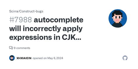 Autocomplete Will Incorrectly Apply Expressions In Cjk Language Ime
