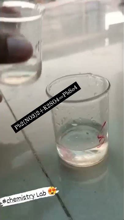 Pb No 3 K2so4 Pbso4 Youtube