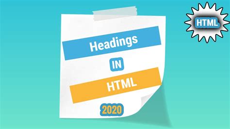 html headings in urdu hindi html heading tag tutorial how many types of heading in html